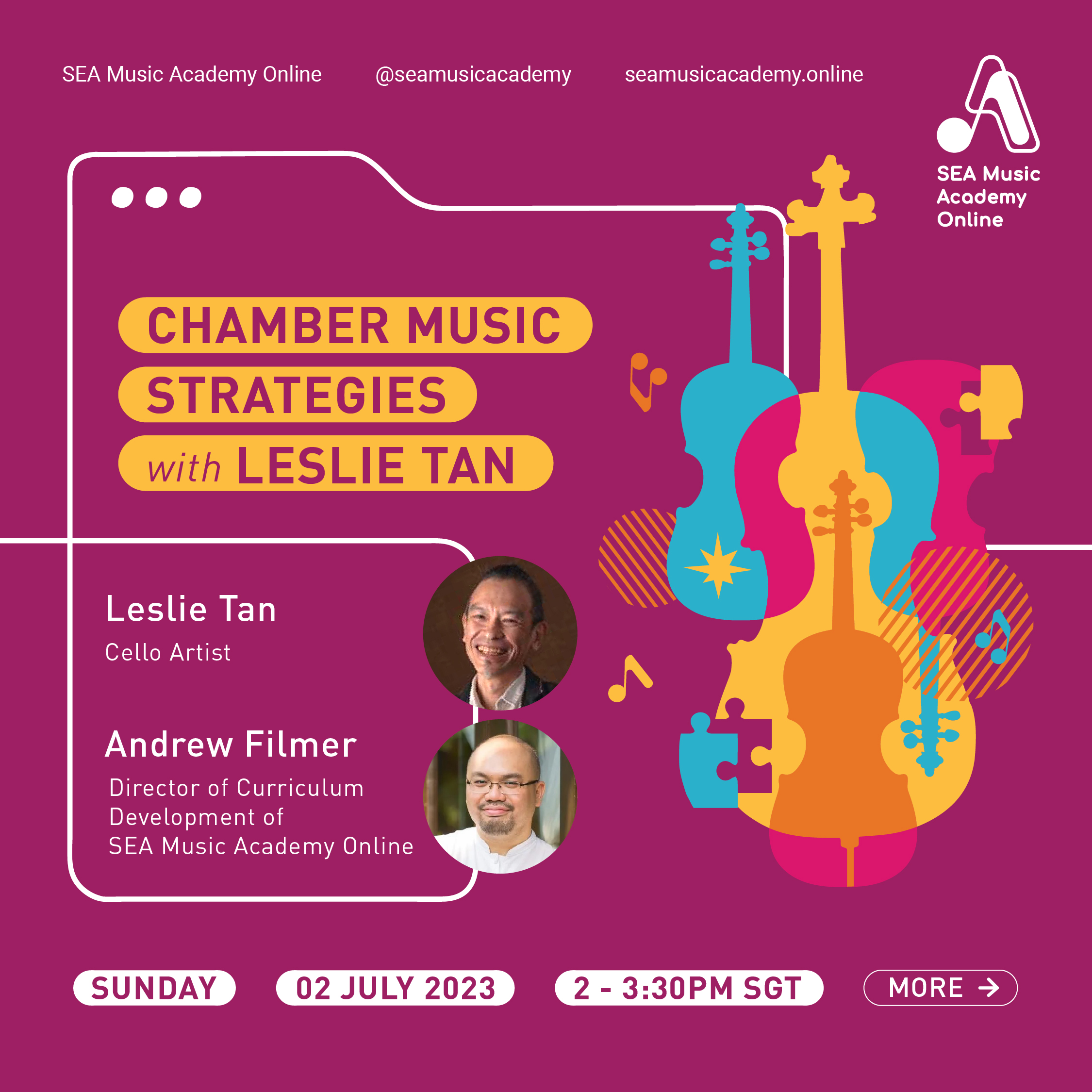 Chamber Music Strategies (Recording) • Southeast Asia Music Academy Online